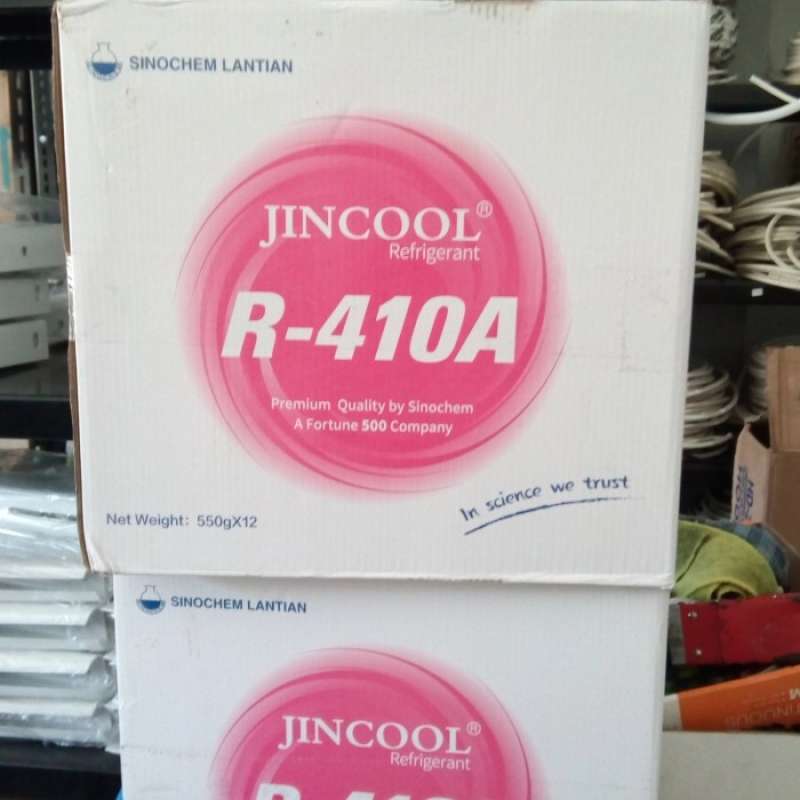 Jual Refrigerant 410a Jincool / Freon R410a ( 550g ) Di Seller Jete ...