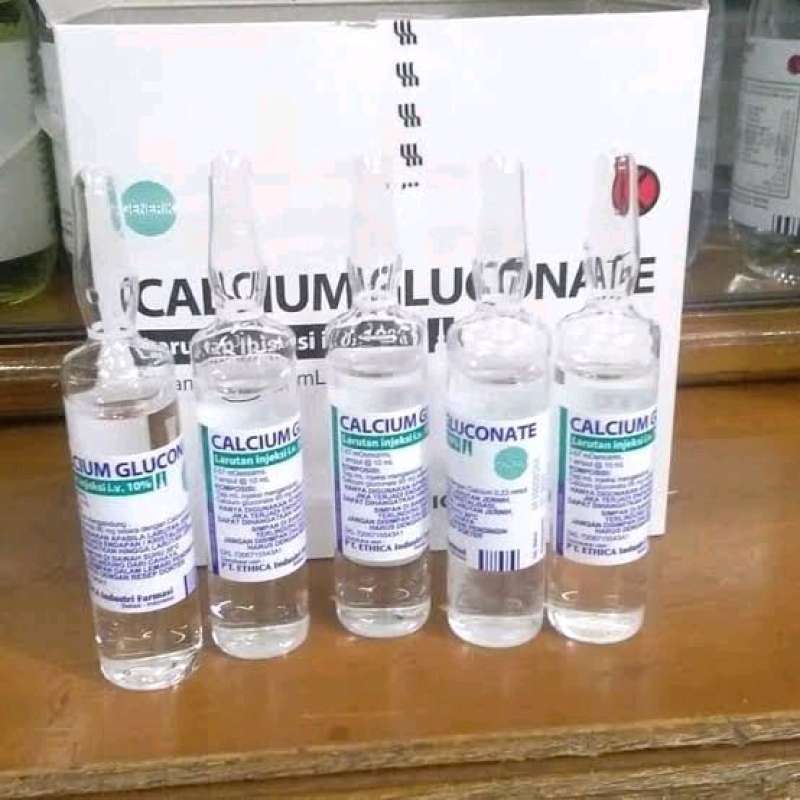 Jual Calcium/gluconate/injeksi/1 Ampul Di Seller Apotek Balanak - Kayu ...