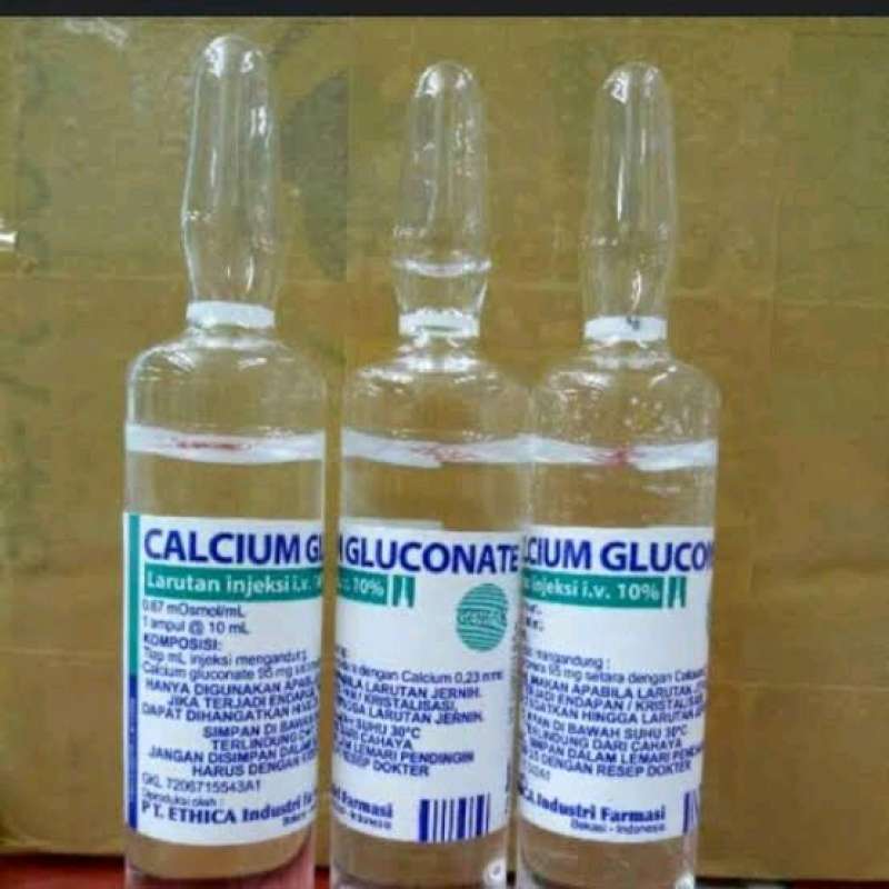 Jual Calcium/gluconate/injeksi/1 Ampul Di Seller Apotek Balanak - Kayu ...