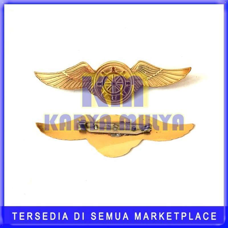 Jual Rnt Wing Atribut Sekolah Pelayaran Maritim - Logo Kemudi - Karya ...