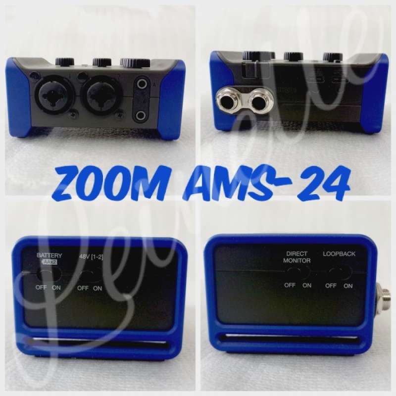 Jual Zoom Ams24 Usb Audio Interface For Music & Streaming Soundcard Ams-24 Di Seller Doujin ...