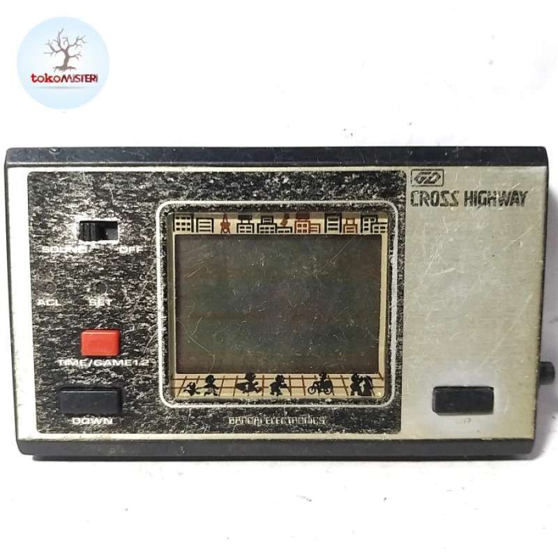 Jual Game Watch Gimbot Gamebot Cross Highway Bandai Electronics 1981 ...