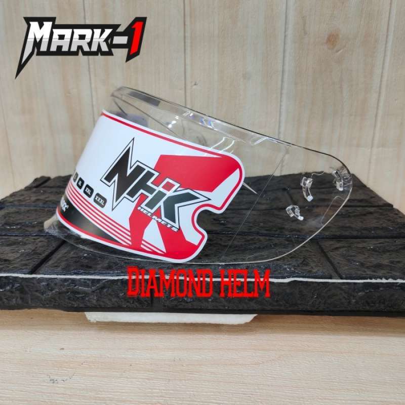 Promo Kaca Helm Flat Visor Nhk Mark-1| Mark -1 Elite | Clear Original ...