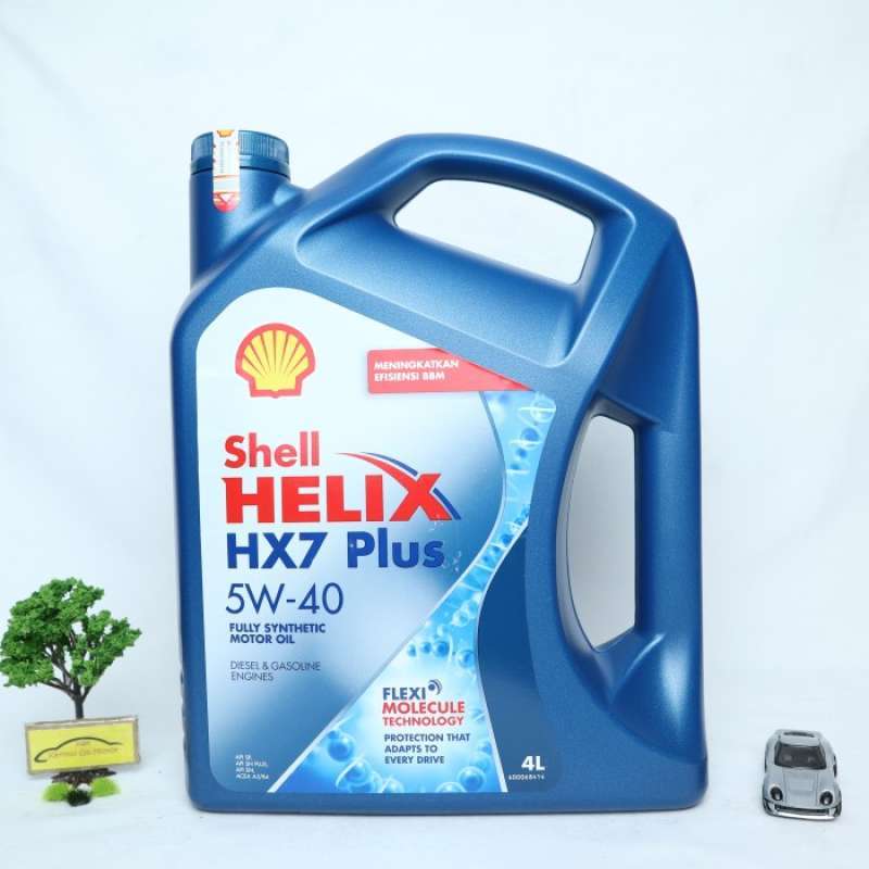 Promo Oli Shell Helix Hx7 Plus 5w-40 4l Galon - Oli Shell Helix Hx7 5w ...
