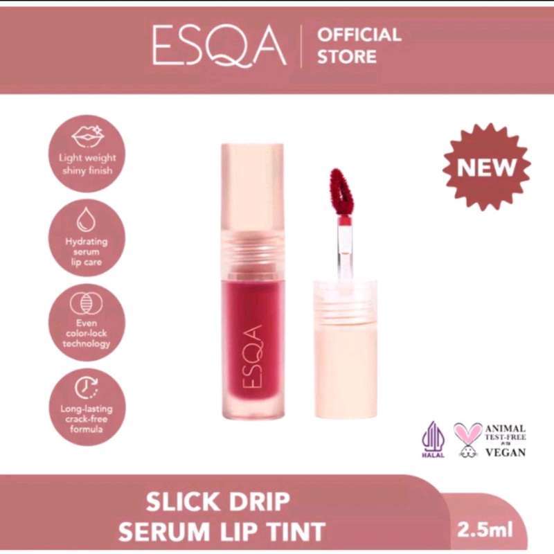 Jual Esqa Slick Drip Serum Lip Tint - Liptint Esqa Long Lasting Di Seller Miucciahouse - Kosambi ...