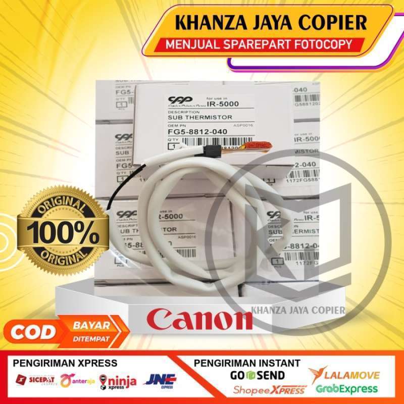Promo 100% Produk Ori Sub Thermistor Mesin Fotokopi Canon Ir 5000/5020 Fg5 - 8812 - 000 Cpp ...
