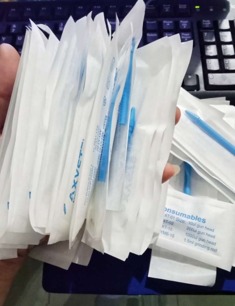 Promo Pack 50 Pcs Tissue Grinder Plastik Pestle Sterile For Homogenizer ...