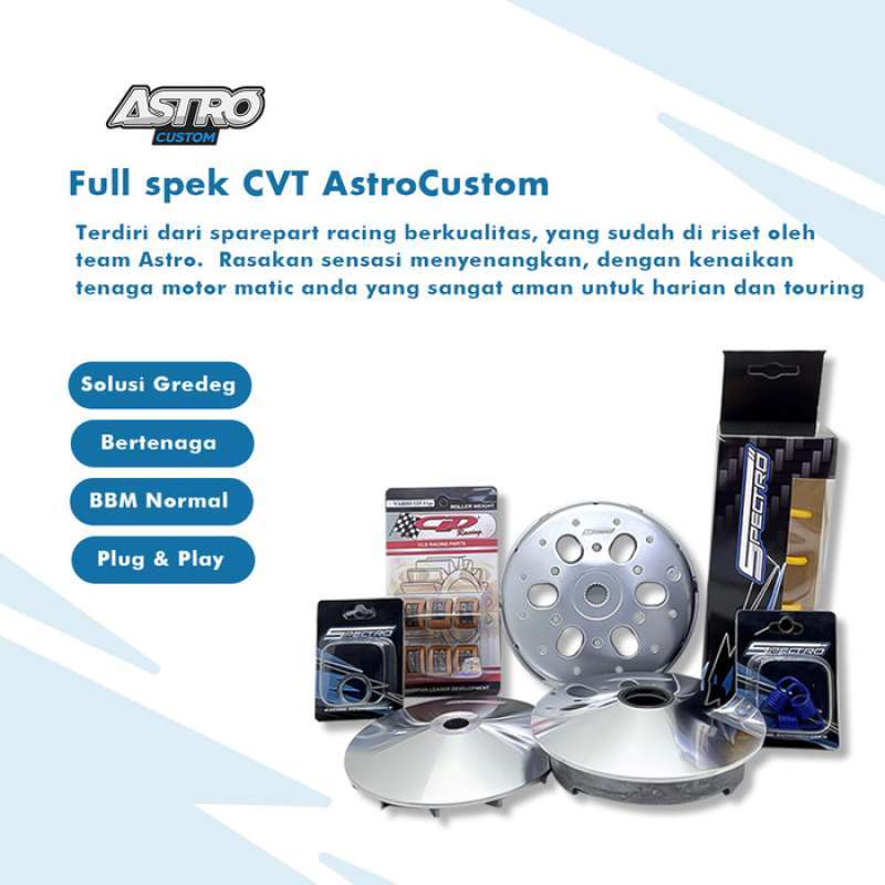 Promo Promo - Full Spek Cvt Upgrade Honda Adv 150 - Pcx 150 Lokal Astro Speed Racing - Adv 150 ...