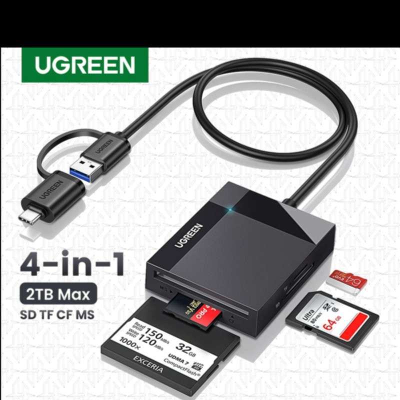 Jual Ugreen Card Reader Usb 4-in-1 Di Seller Komputermedan Official ...