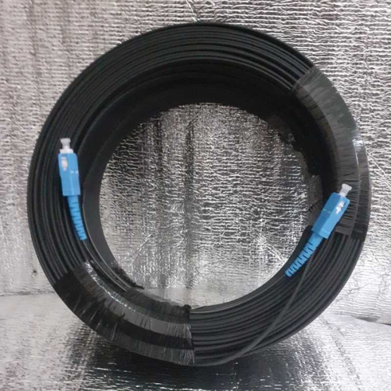 Jual Kabel Precon Dropcore Fo Panjang 100m Sc Upc Ftth Siap Pakai ...