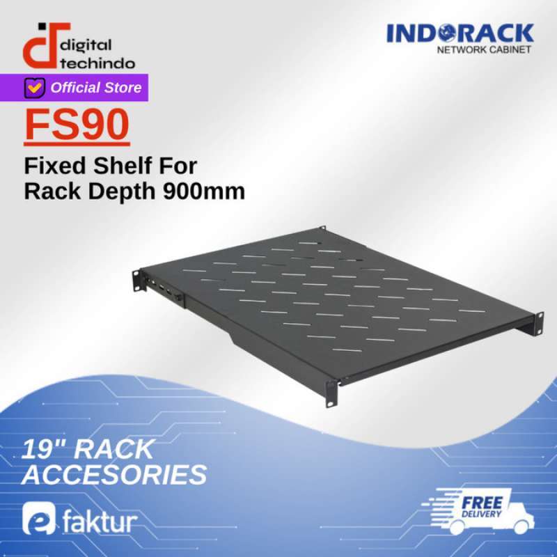 Jual Indorack Accesories Fixed Shelf Depth 650mm Tatakan Rak Server ...