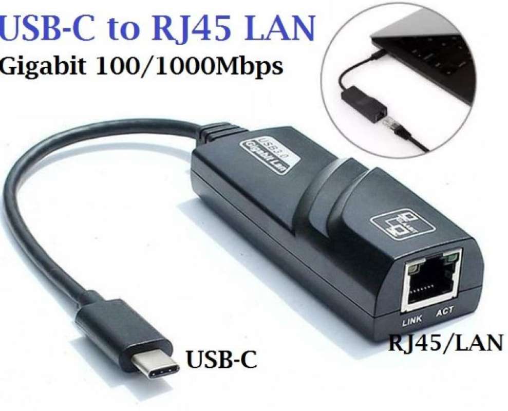 Jual Usb Type C To Lan Rj45 Gigabit Di Seller Velvet Store - Cengkareng ...