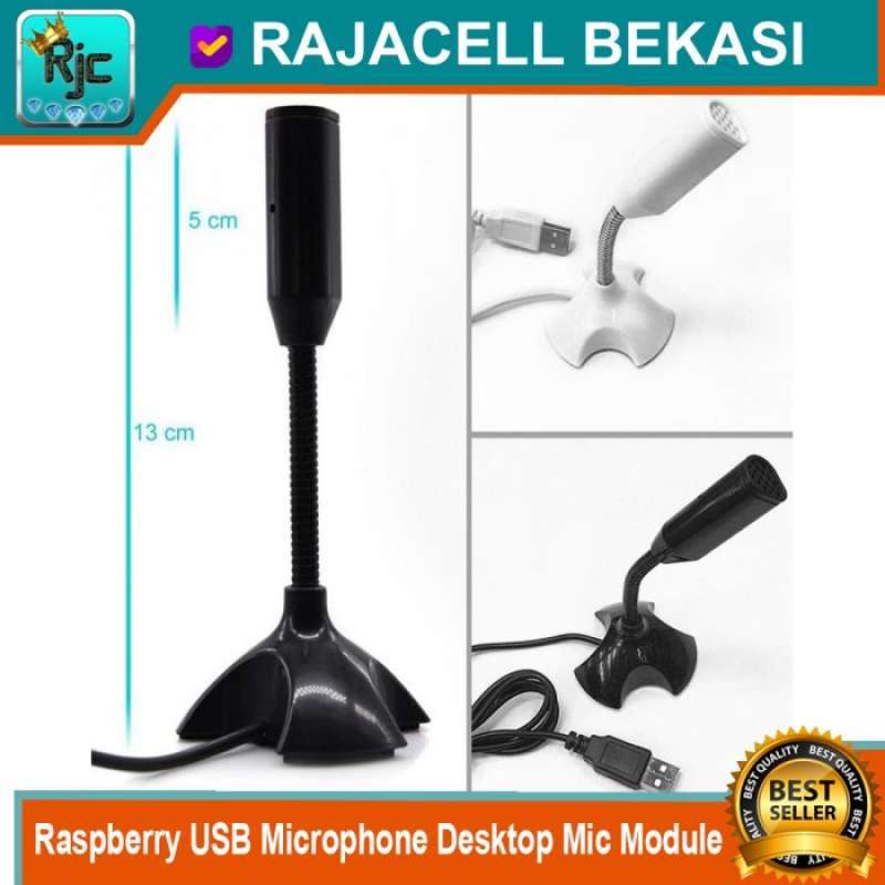 Promo Raspberry Usb Microphone Desktop Mic Module For Raspi Linux ...