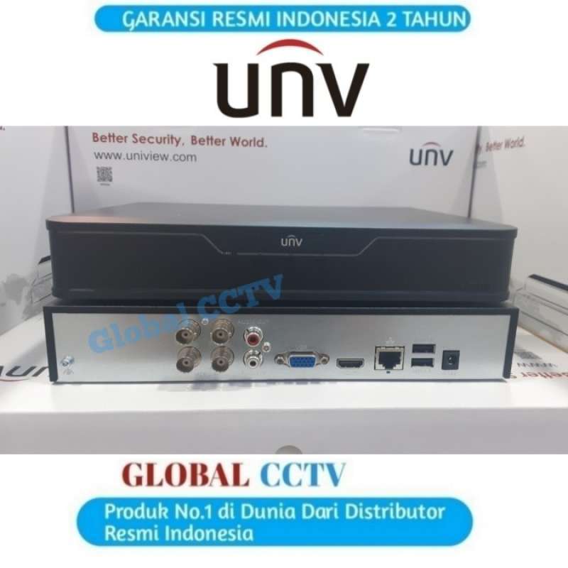 Jual Dvr 4 Channel Uniview Xvr301-04g3 Nvr Unv Support 5in1 - Hdd 2tb Wd Di Seller Have-id ...