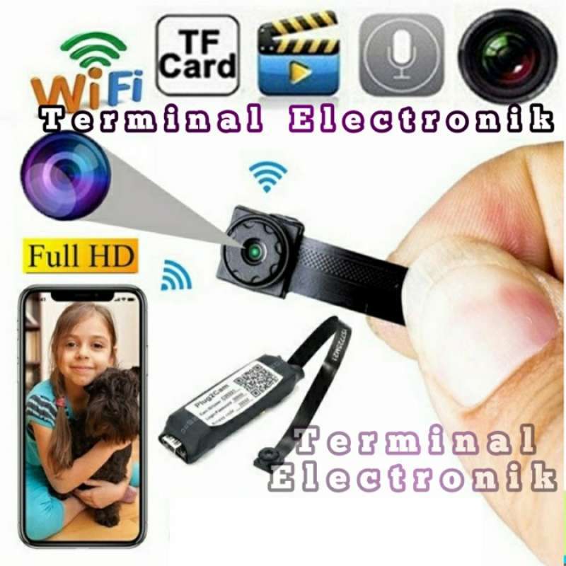 Jual Cctv Mini Camera Spy Wifi Kamera Tersembunyi Infrared 8mp Full Hd ...