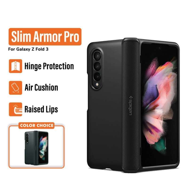 Promo Case Samsung Galaxy Z Fold 3 Spigen Slim Armor Pro Anti Shock ...