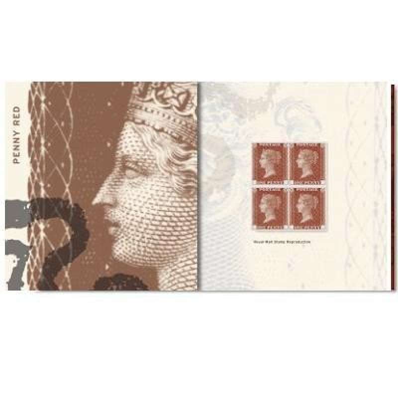 Jual Perangko Great Britain - Penny Red Stamp Reproduction P Pack . Di ...