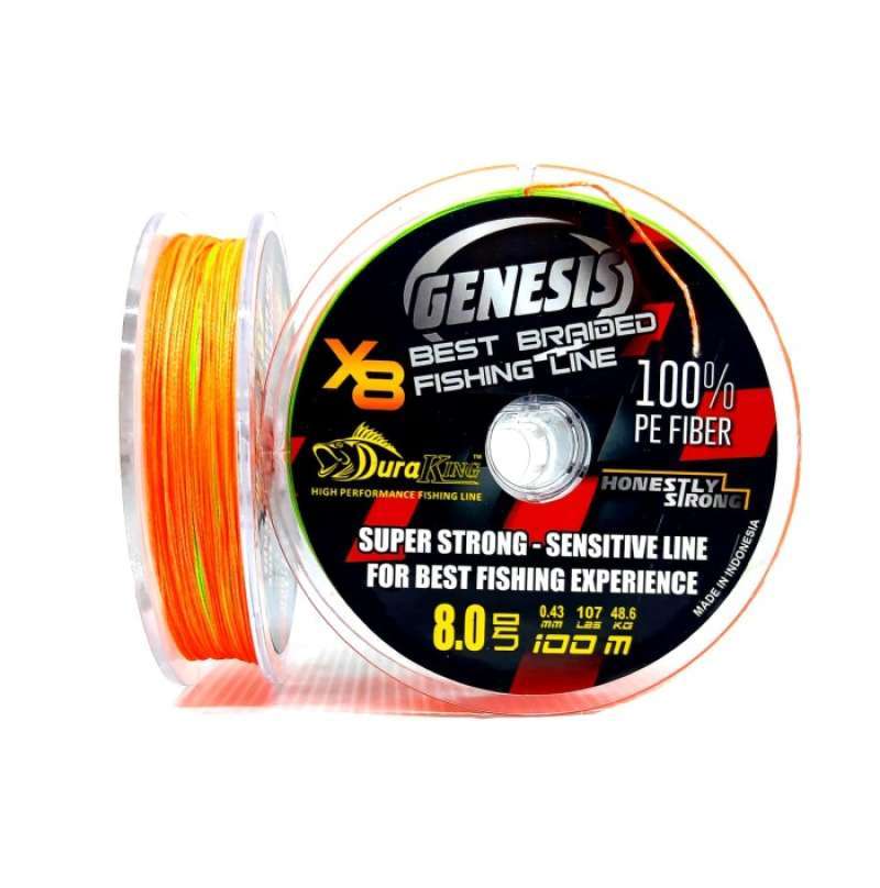 Jual Benang Pancing (pe Duraking) Genesis Pro X8 Super Kuat Dan Halus ...