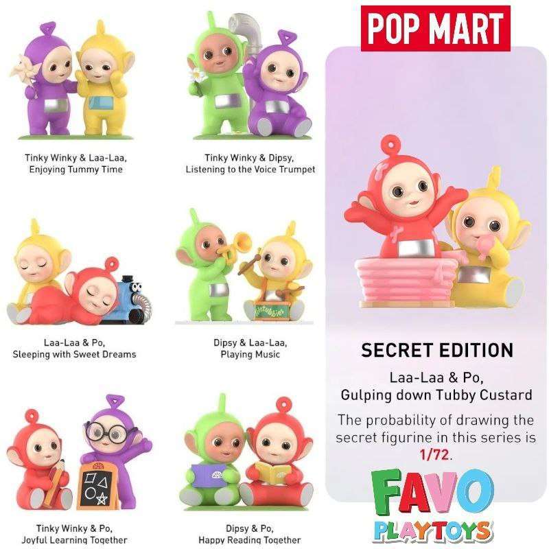 Promo Pop Mart X Teletubbies Companion Series - Full Set 6 Pcs Blind ...