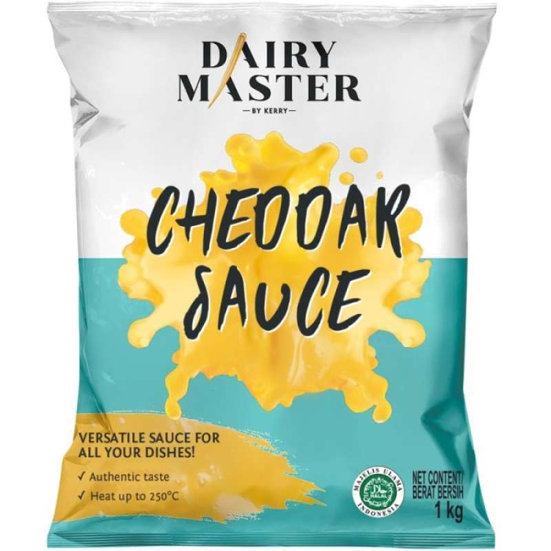 Promo Cheddar Cheese Sauce 1 Kg Dairy Master Diskon 23% Di Seller ...