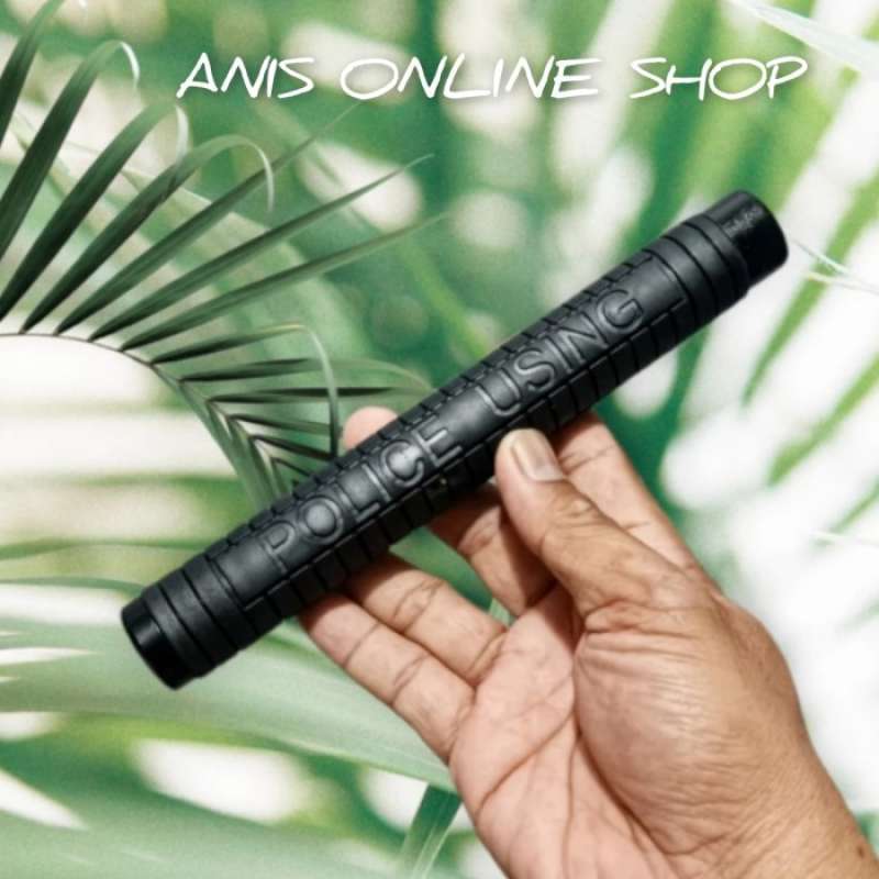 Jual Baton Police Stick / Tongkat Stik Polisi 2 Grip / Pentungan Besi ...