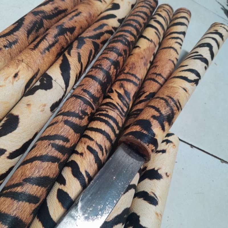 Jual Tongkat Pedang Lurus Motif Harimau Panjang 1 Meter Di Seller ...