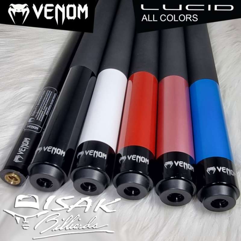 Jual Venom Lucid Carbon Lcr Red Cue Uniloc Low Deflection Stick ...