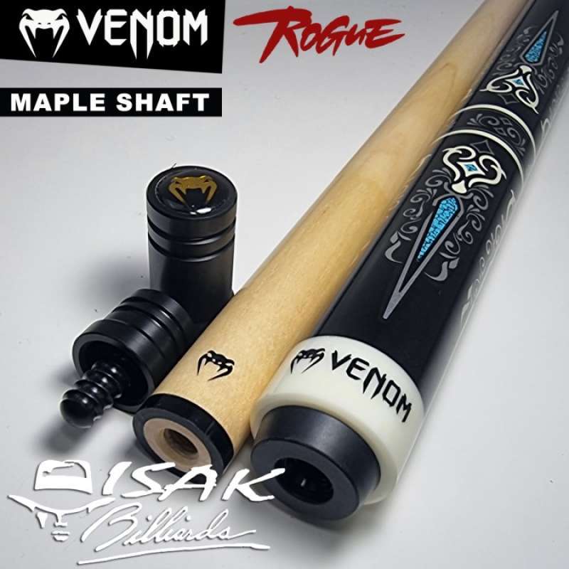 Jual Venom Rogue Rog-03 Pool Cue - Radial Maple Carbon Ext Stick ...