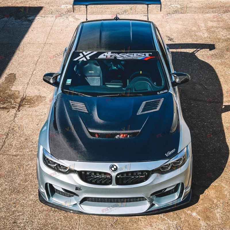 Jual Varis Kap Mesin Bmw F30 F32 F80 F82 M3 M4 Carbon Import Engine ...