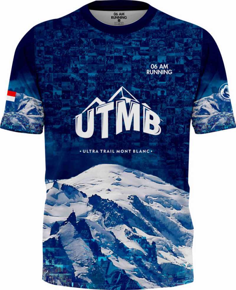 Jual Jersey Utmb Blue Taofik Hidayat X 06 Am Running - Pria - Xl Di ...