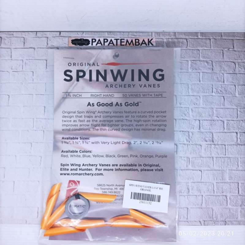 Jual Vanes Spinwing Original Range O Matic 1 3/4 Inch Spin Wing Rh Dan ...