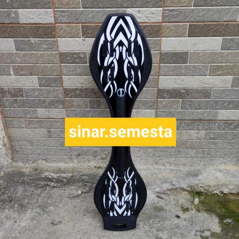 Jual Snake Board Goyang Swayboard Snakeboard Waveboard Skater Ripstick - Hijau Baru Di Seller ...