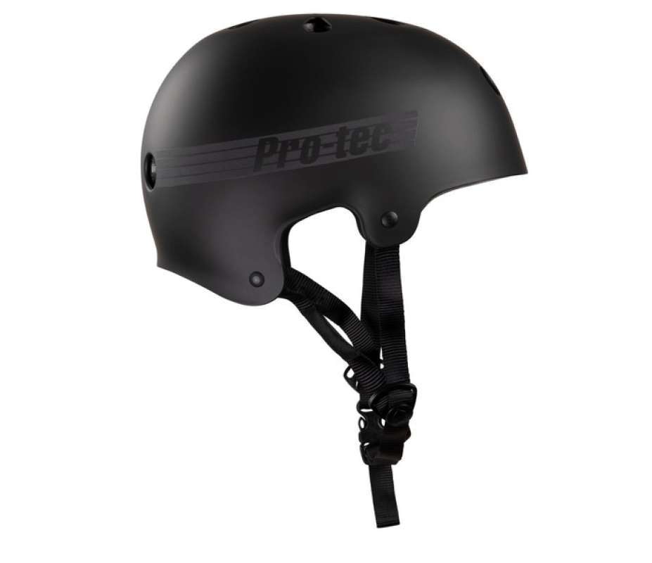 Jual Helm Pro-tec Old School Black Matte Reflective / Skate Bmx Inline ...