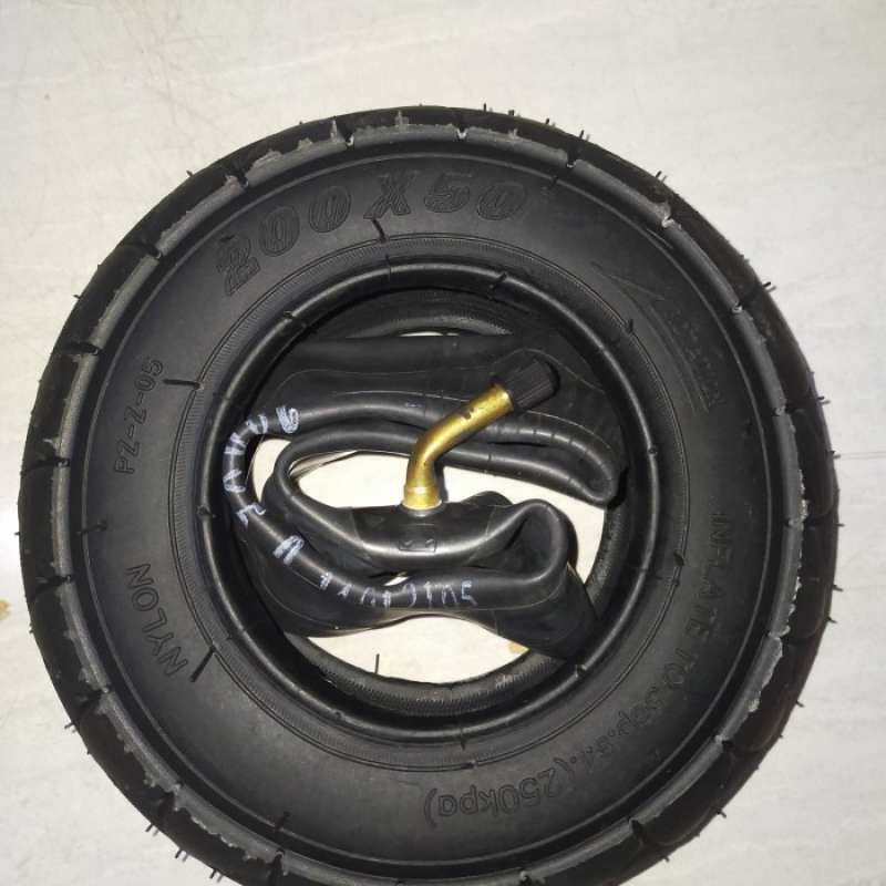 Jual Ban Luar Dan Dalam Skuter Listrik Mr. Jackie Ukuran 200 X 50 Di Seller Regstore ...