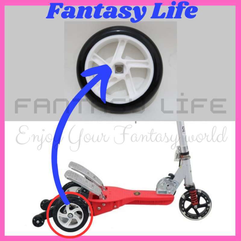 Jual Ban Roda Belakang Skuter Lipat Otopet Sekuter Harga Satuan Di ...