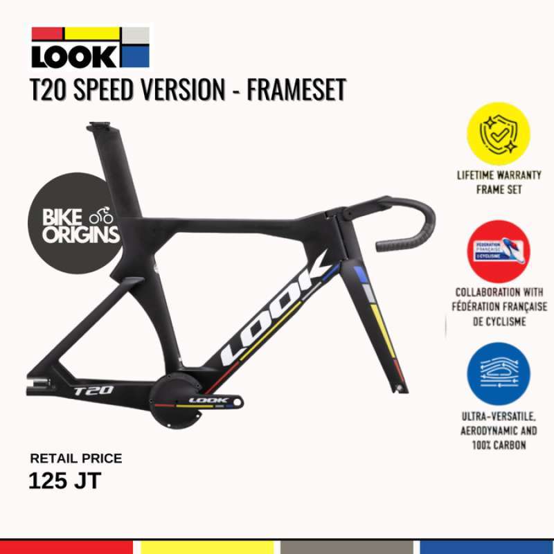 Jual Frameset Look T20 Speed Version Proteanm Black Matt - Zed T1 ...