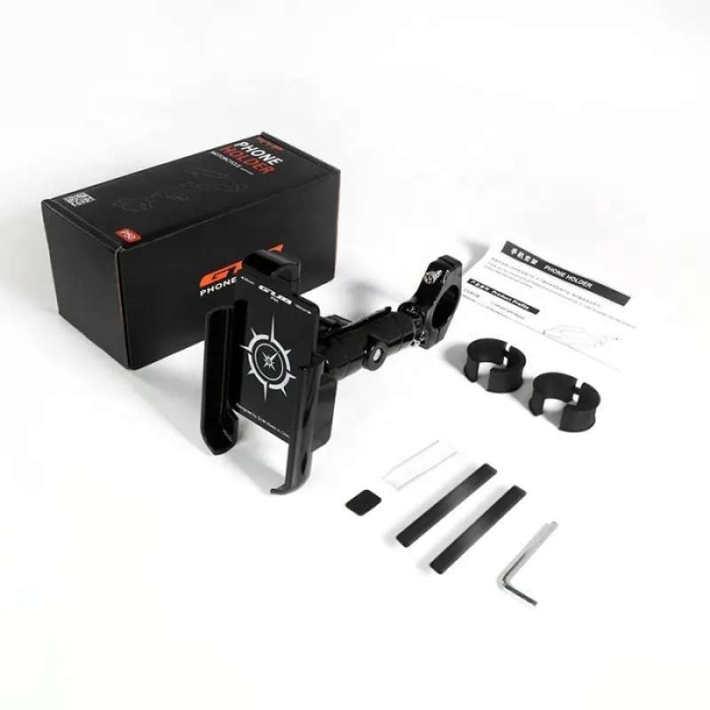 Jual Gub P50 Phone Holder Aluminium Stang Motor Sepeda Listrik Motor ...