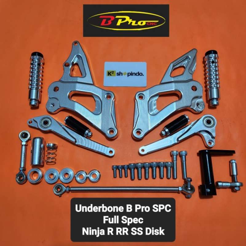 Jual Footstep Underbone Bpro Ninja R Rr Ss Disk Spc New Model 3d Full Spec Di Seller Regstore ...