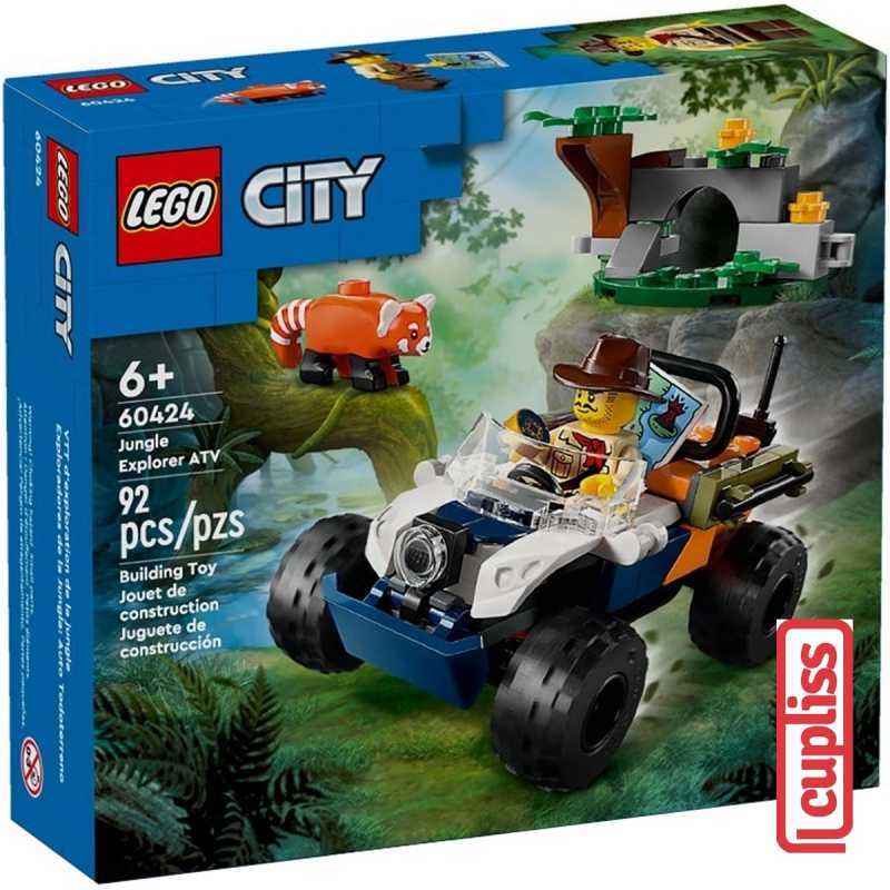 Jual Lego City 60424 Jungle Explorer Atv Red Panda Mission Di Seller ...