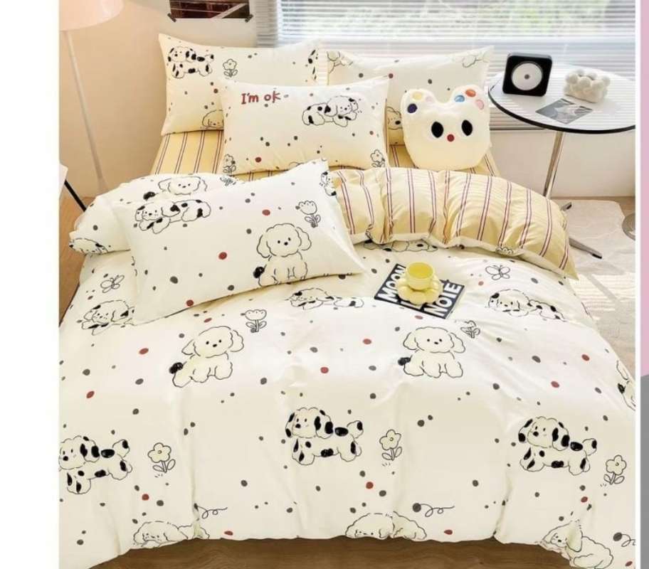 Jual Seprai Set Bed Cover Import Katun Jepang Premium 56 Motif Lucu ... Jual Seprai Set Bed Cover Import Katun Jepang Premium 56 Motif Lucu ...