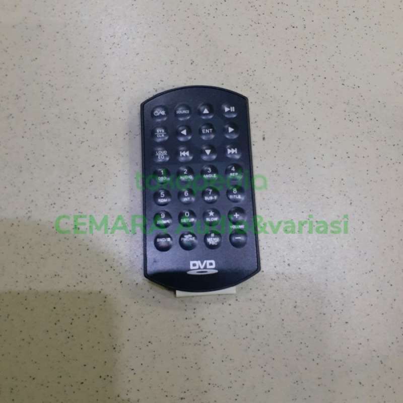 Jual Remote Head Unit Doble Dinn Dvd Sansui Nakamichi Jec Audiobank ...