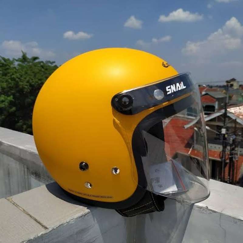Jual Visor Kaca Helm Bogo Clear Bening Retro Zeus 385 380 Jpn Carglos ...