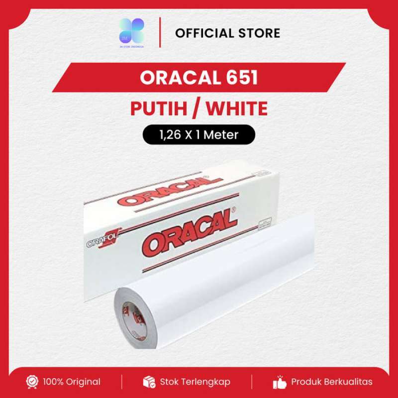Jual Stiker Oracal 651 010 Putih White Matte Doff Glossy Skotlet - 1 Meter - Matte Di Seller ...