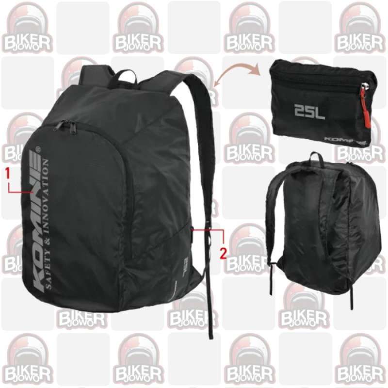 Jual Tas Helm Portable Komine Packable Helmet Eco Backpack Helmet Bag ...