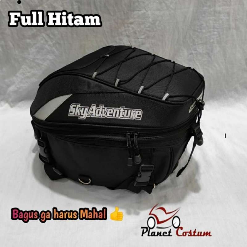 Jual Tas Motor Tailbag Sky Adv Lis Merah Helm Half Full Face Ransel ...