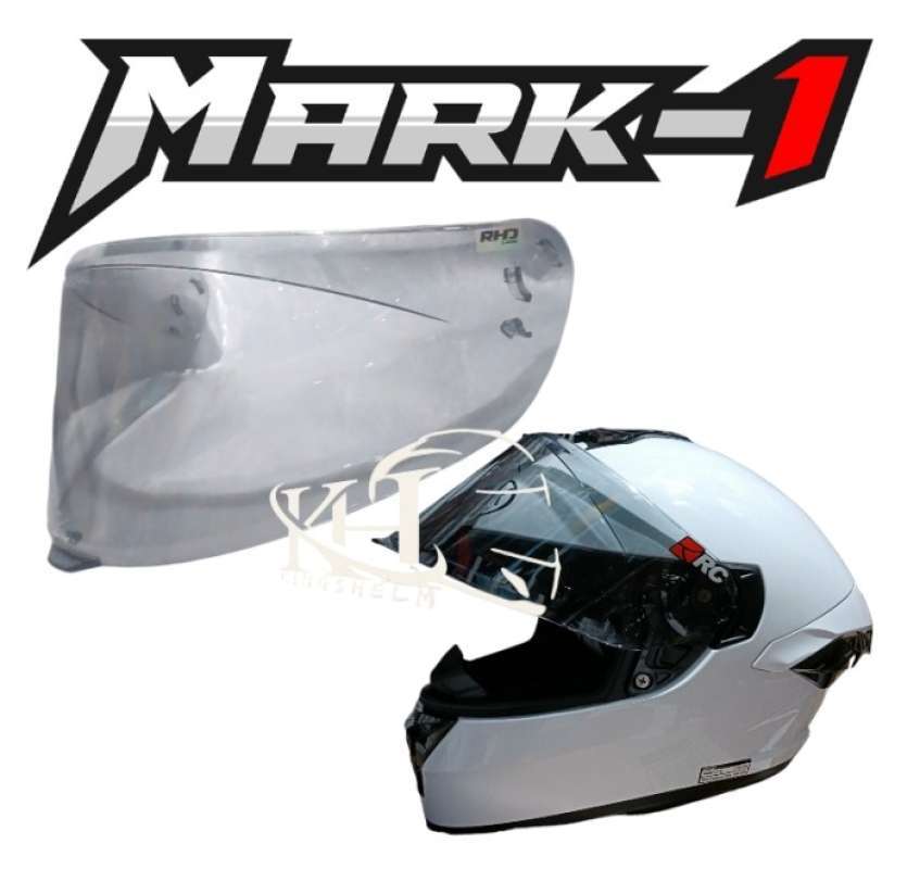 Jual Kaca Visor Nhk Mark 1 Elite Helm Full Face Sni Original - Silver ...