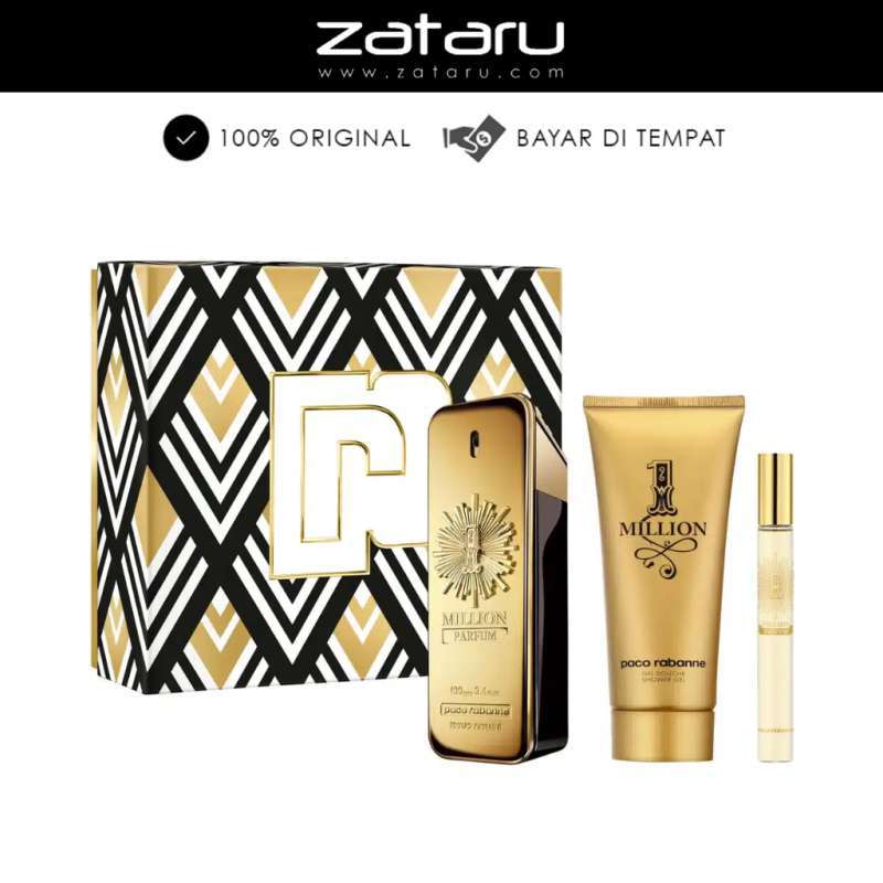 Promo Paco Rabanne One Million Man Parfum Gift Set Diskon 19% Di Seller ...