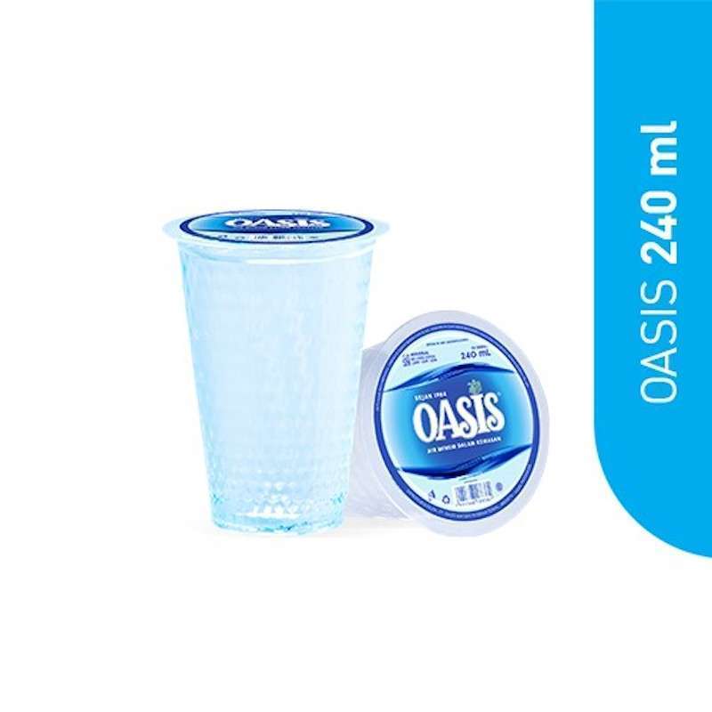 Jual Oasis Gelas (1 Dus Isi 48 Cup) Di Seller Agen Air Mineral ...
