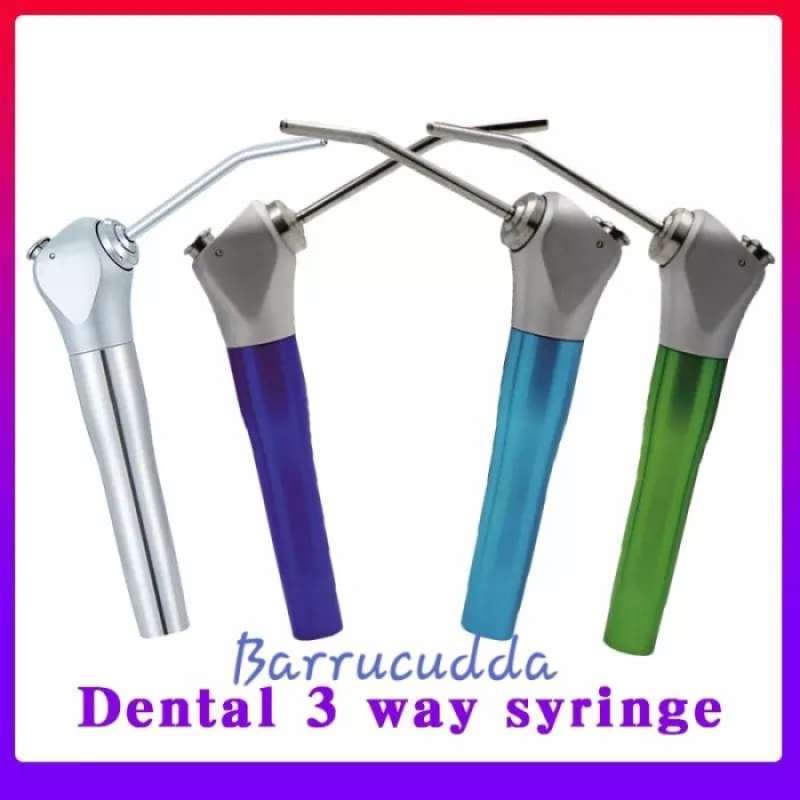 Promo Dental Alat Semprotan Air 3 Way Syringe Handpiece + 2 Nozel ...