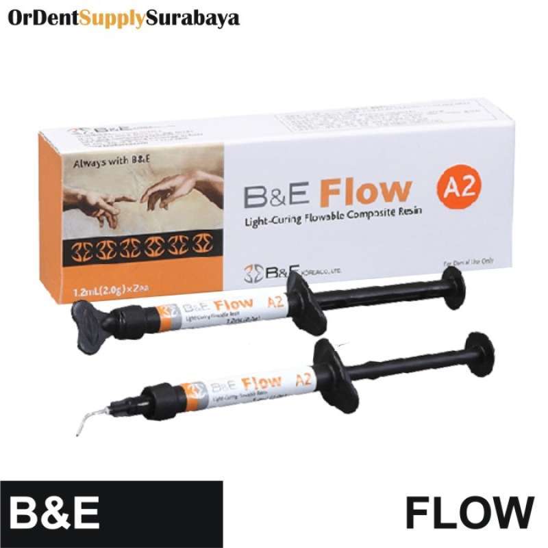 Promo B&e Light Curing Composite Flowable A3 & A2 / Dental Composite ...